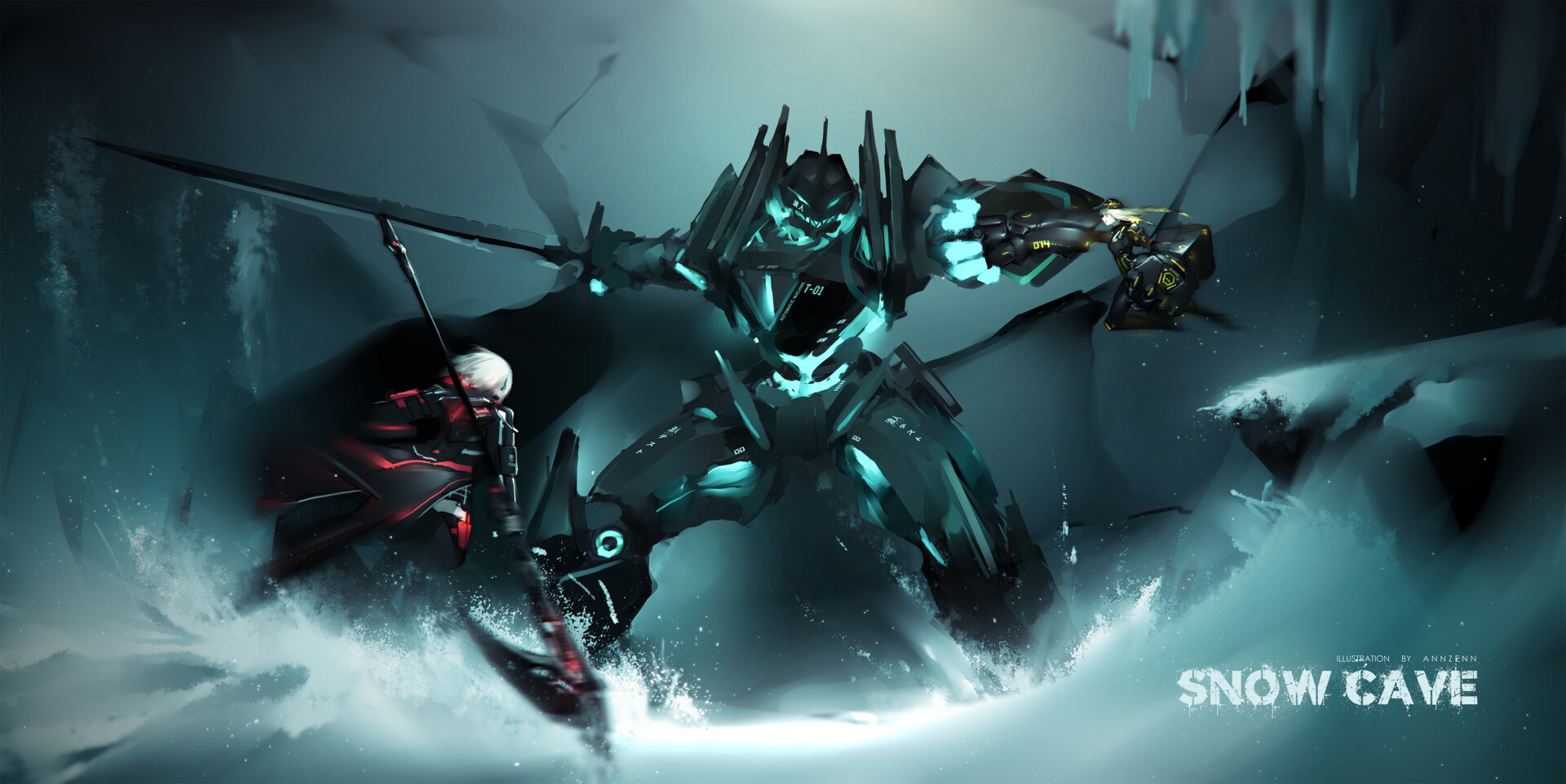 ArtStation - Snow Cave 浪人