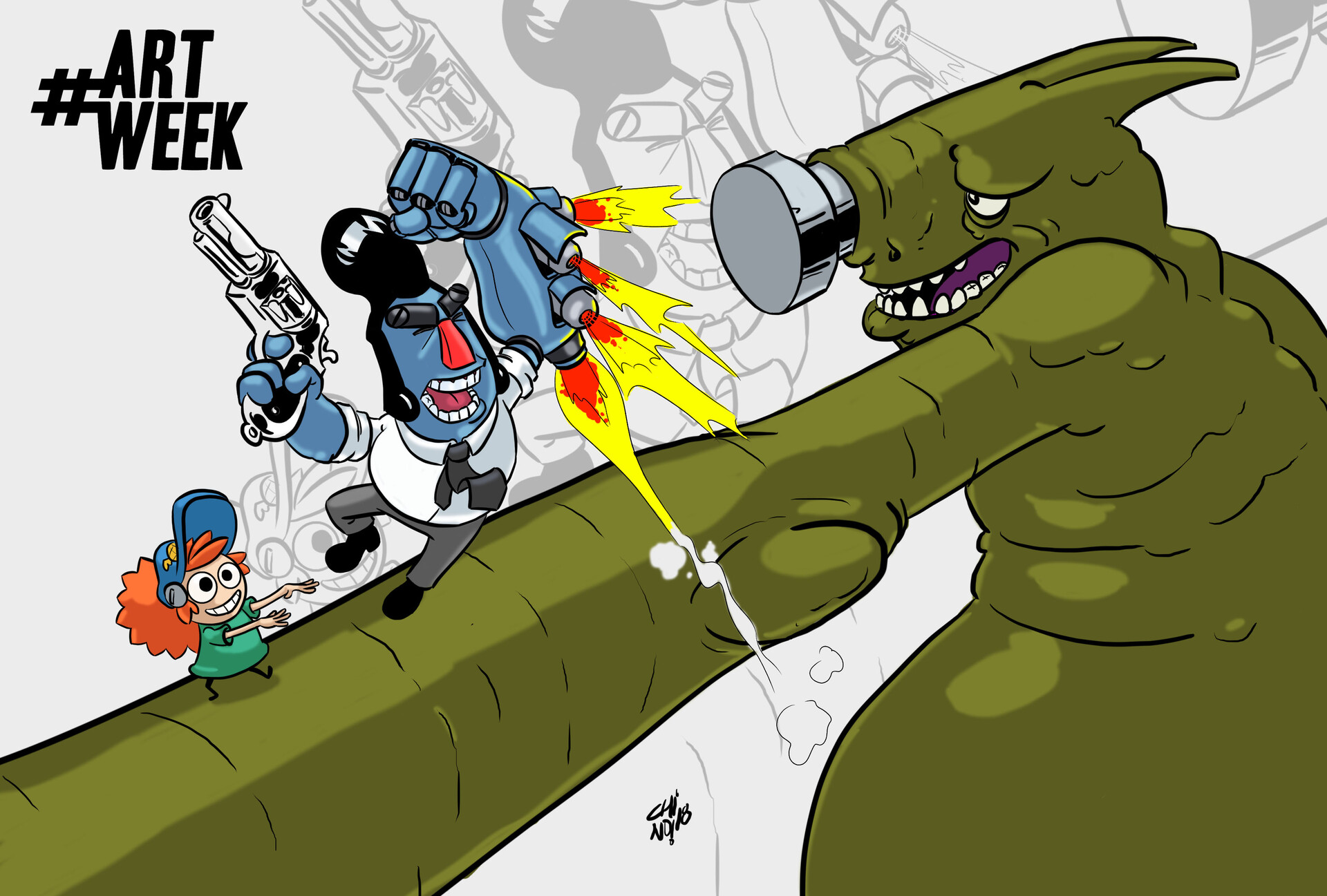 ArtStation - Planet Panic!