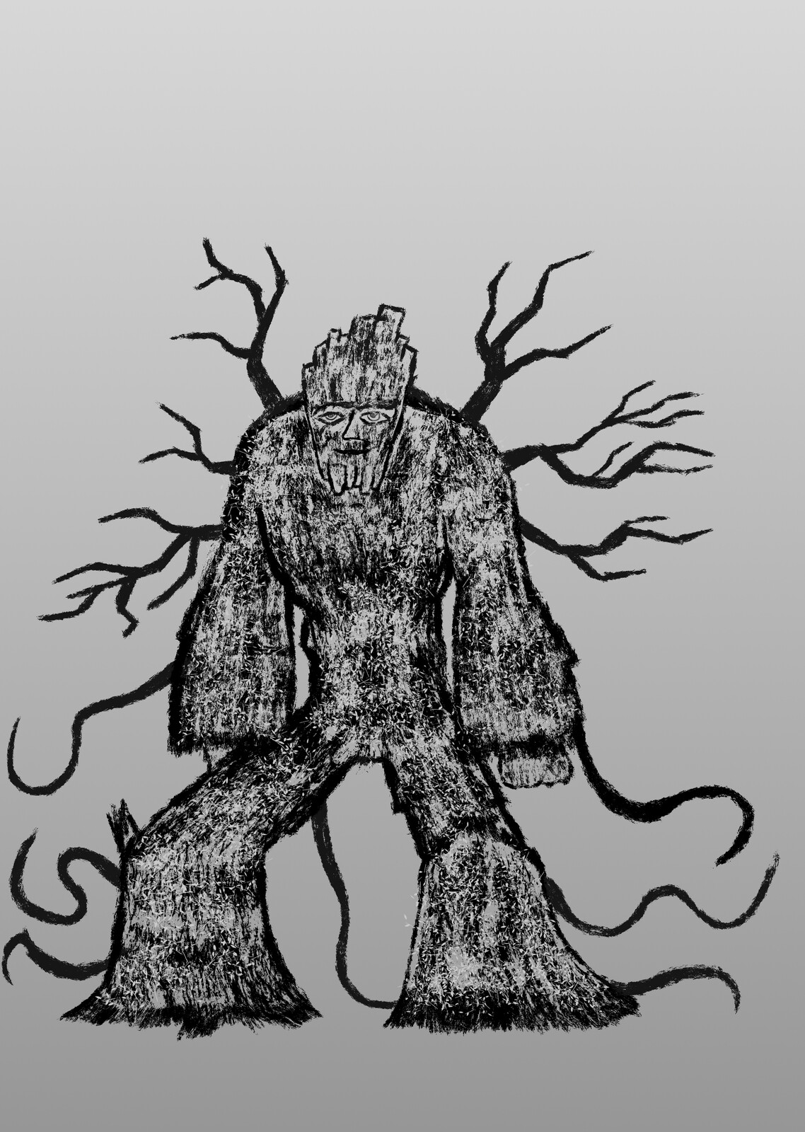 Daniel Jones - Tree Monster - A Monster Calls