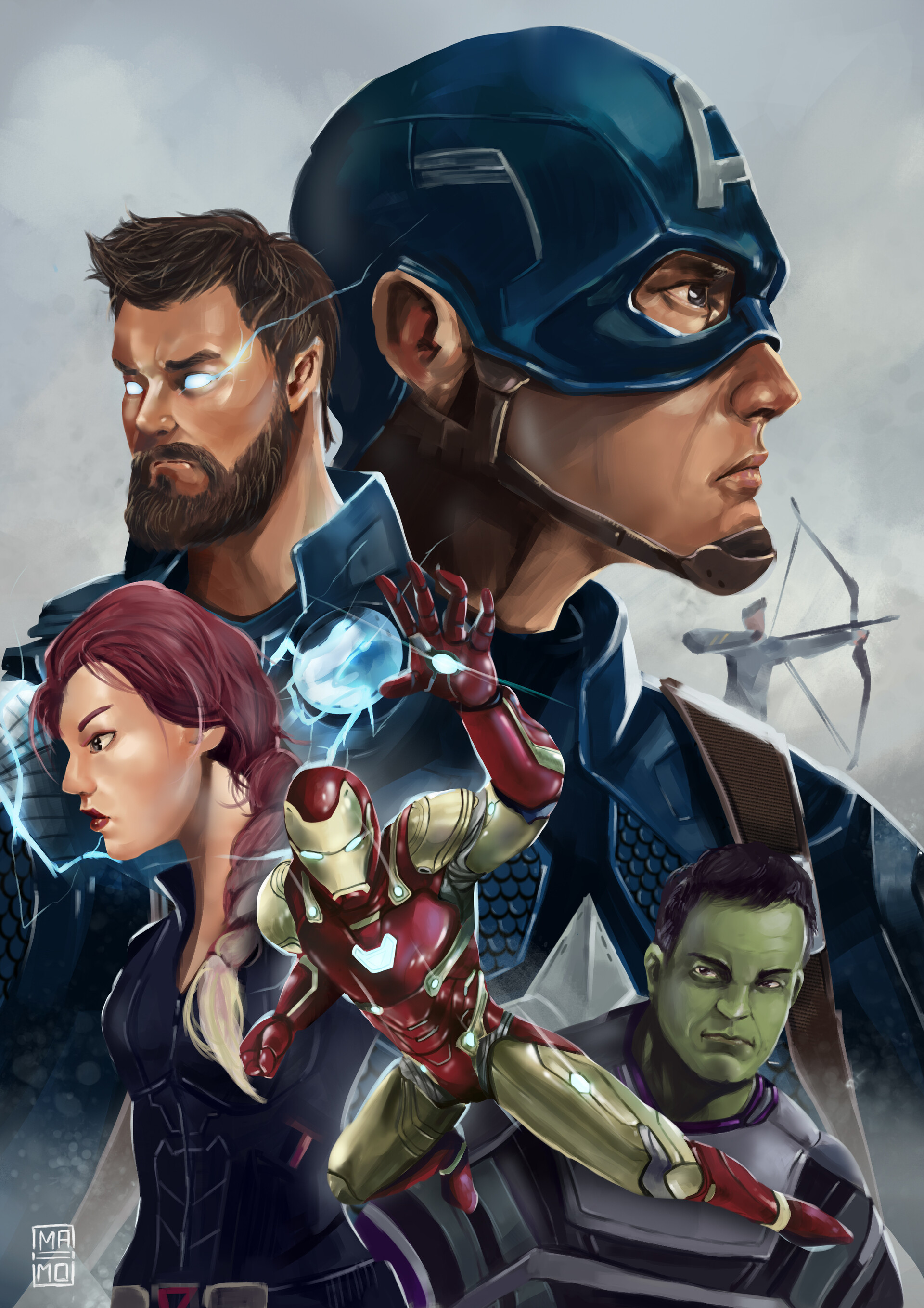 ArtStation - The Original Avenger