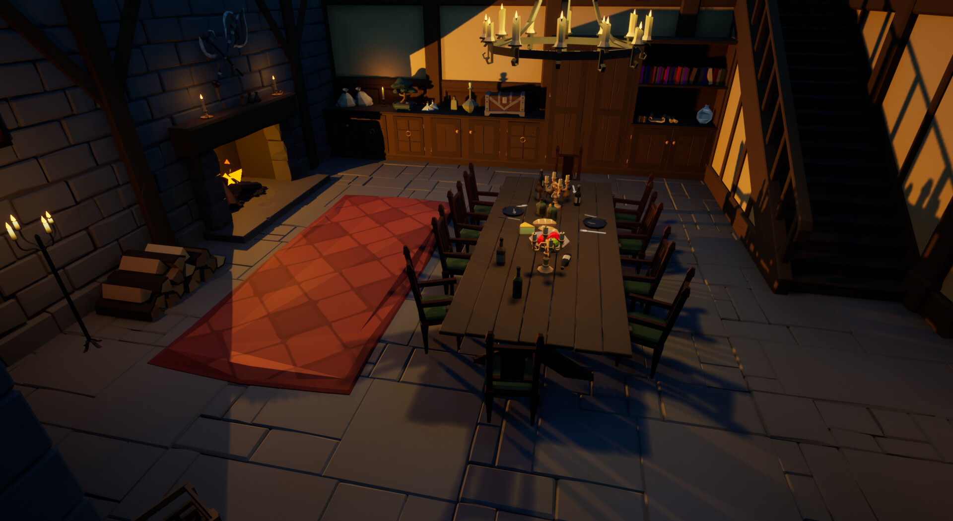 ArtStation - Mayors House Interior