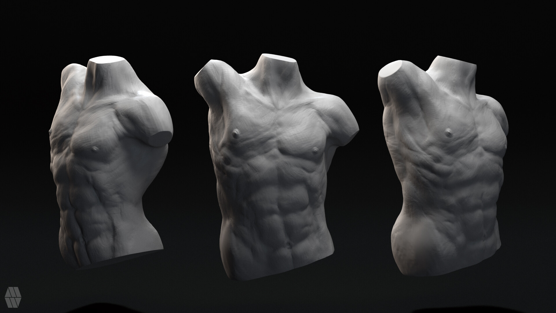 ArtStation - Anatomy Studies 01