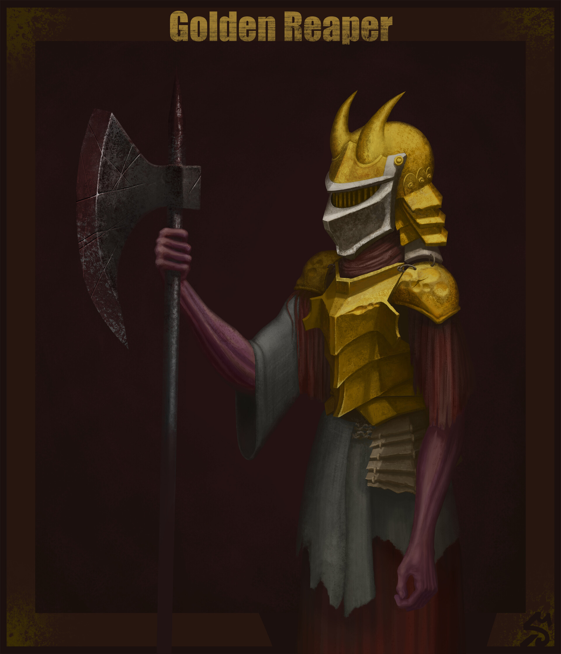 ArtStation - Golden Reaper (Золотой Жнец)