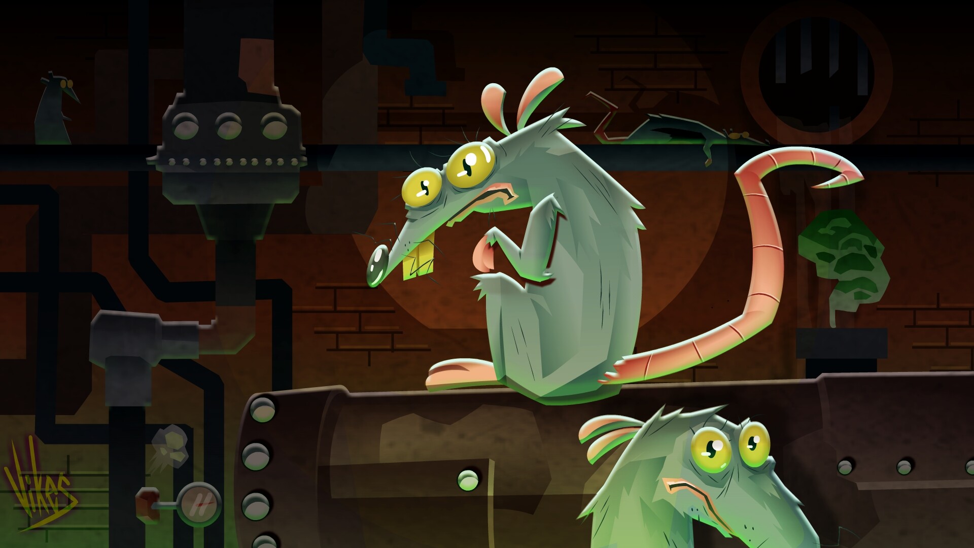 ArtStation - Sewer Rats