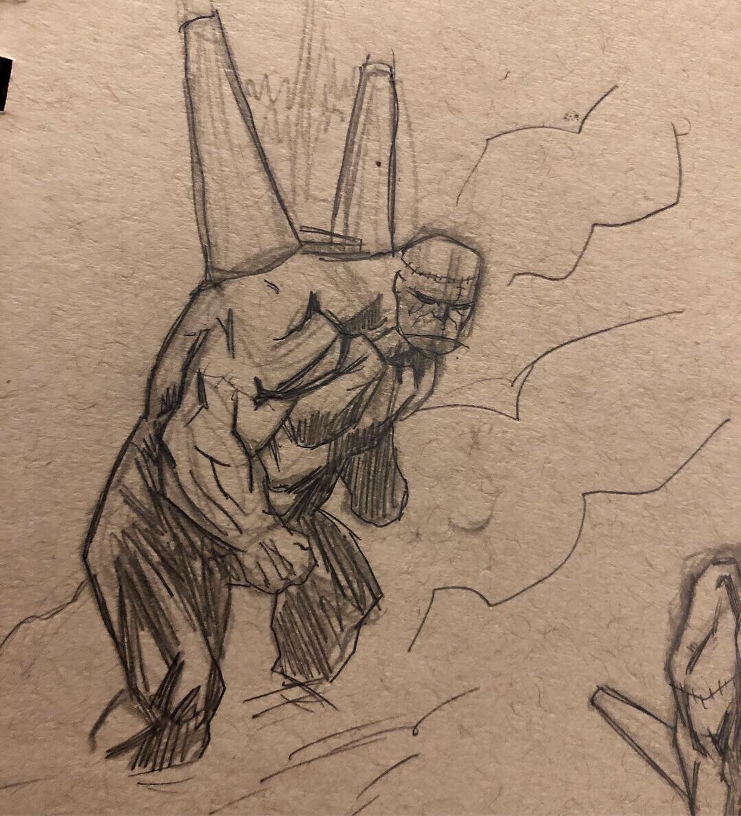 ArtStation - Monster concept sketch 1