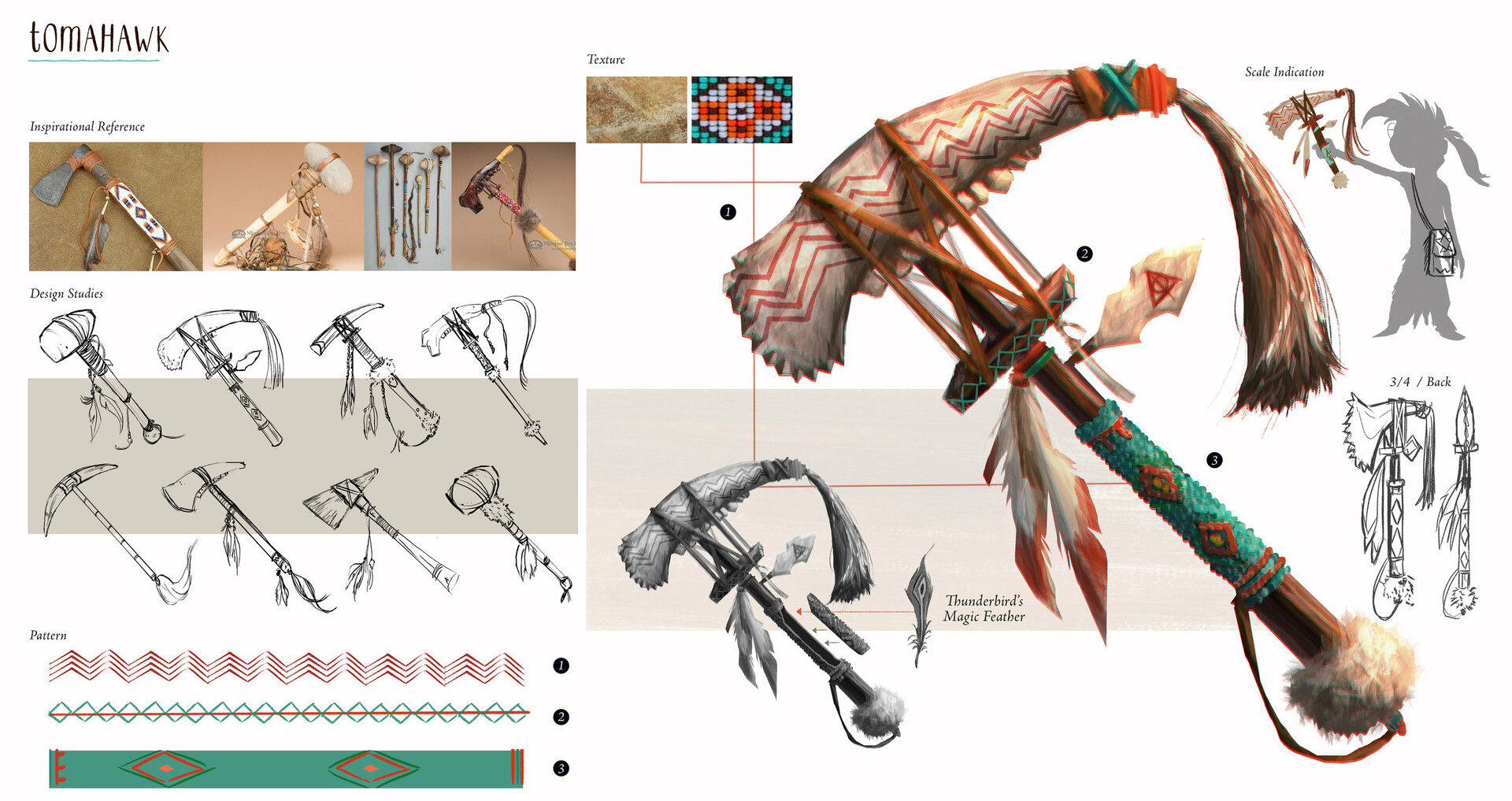 ArtStation - Tomahawk Prop Design