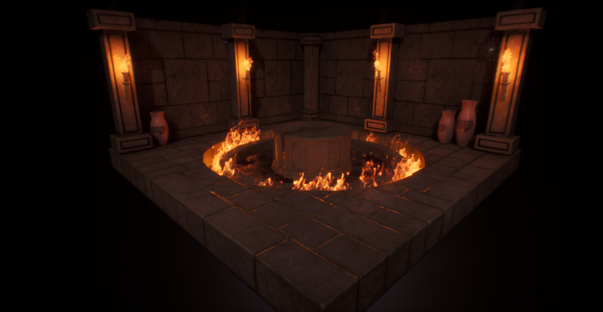 ArtStation - Aztec Sacrifice Chamber