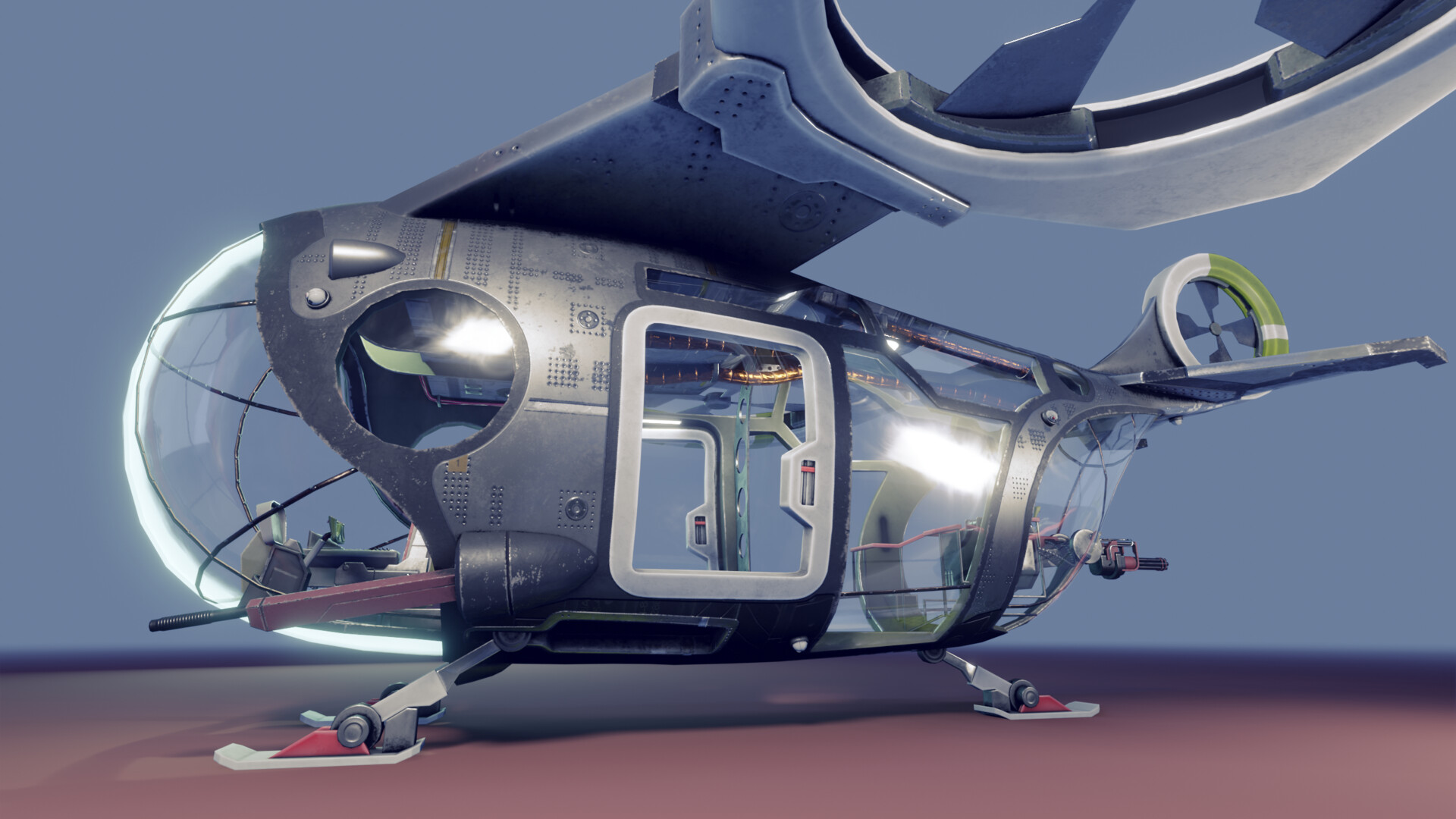 ArtStation - Brian's Helicopter