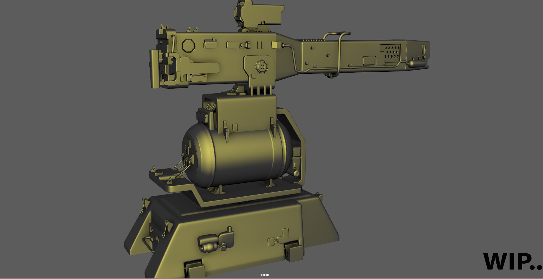 ArtStation - SI-FI GUN (WIP)