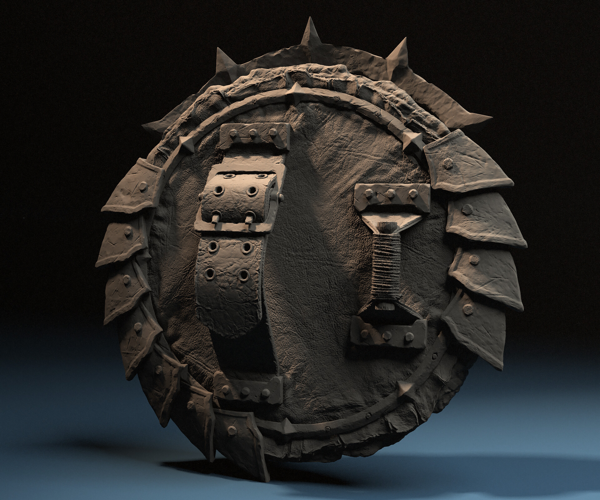 Maksym Manuilov - Shield from Monster Hunter game series (Fanart)
