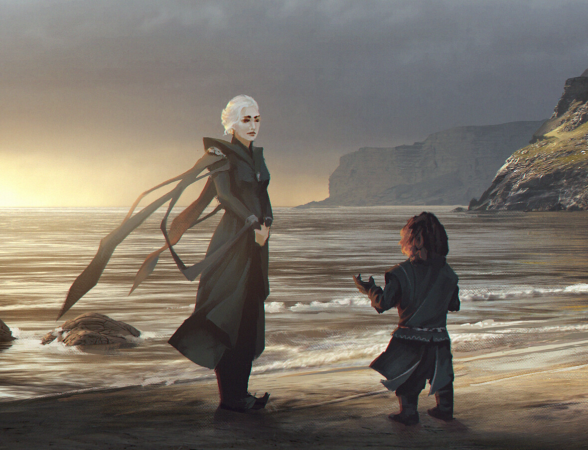 Flora Silve Portfolio - GoT : Winter is coming - Dragonstone beach