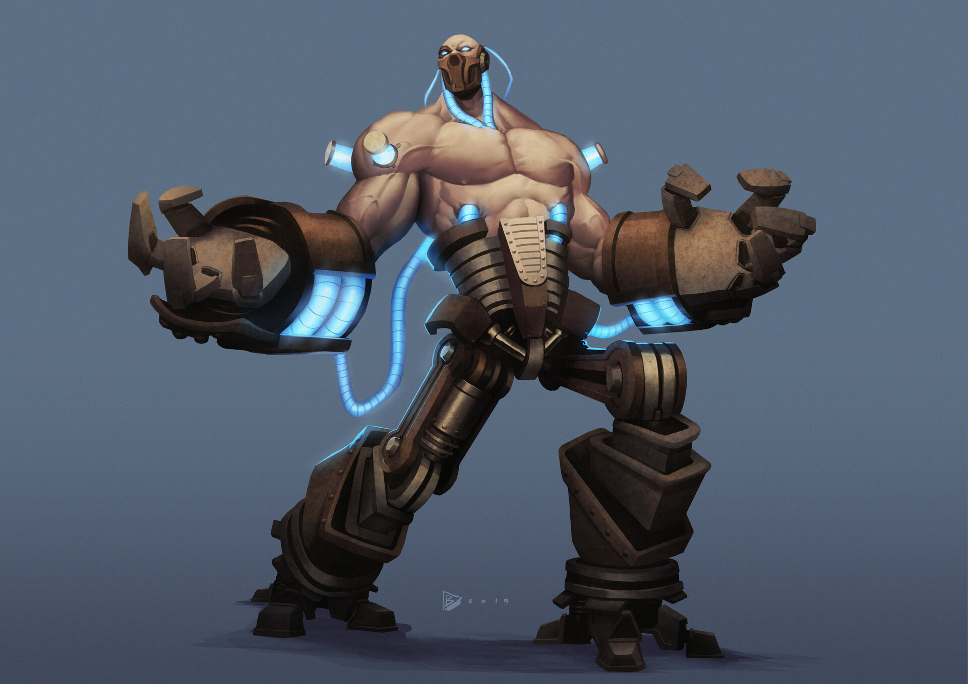 ArtStation - Brute Enforcer concept