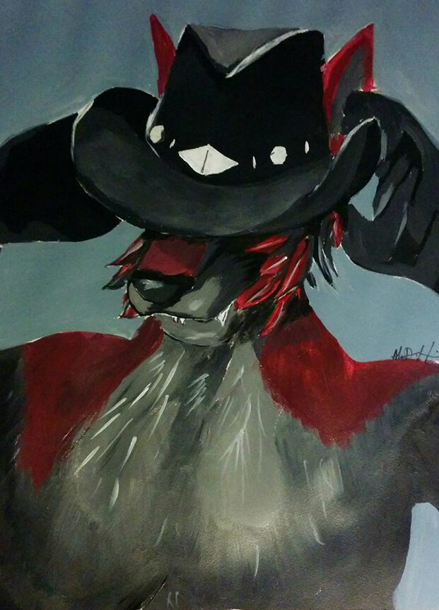 ArtStation - Cowboy Wolf