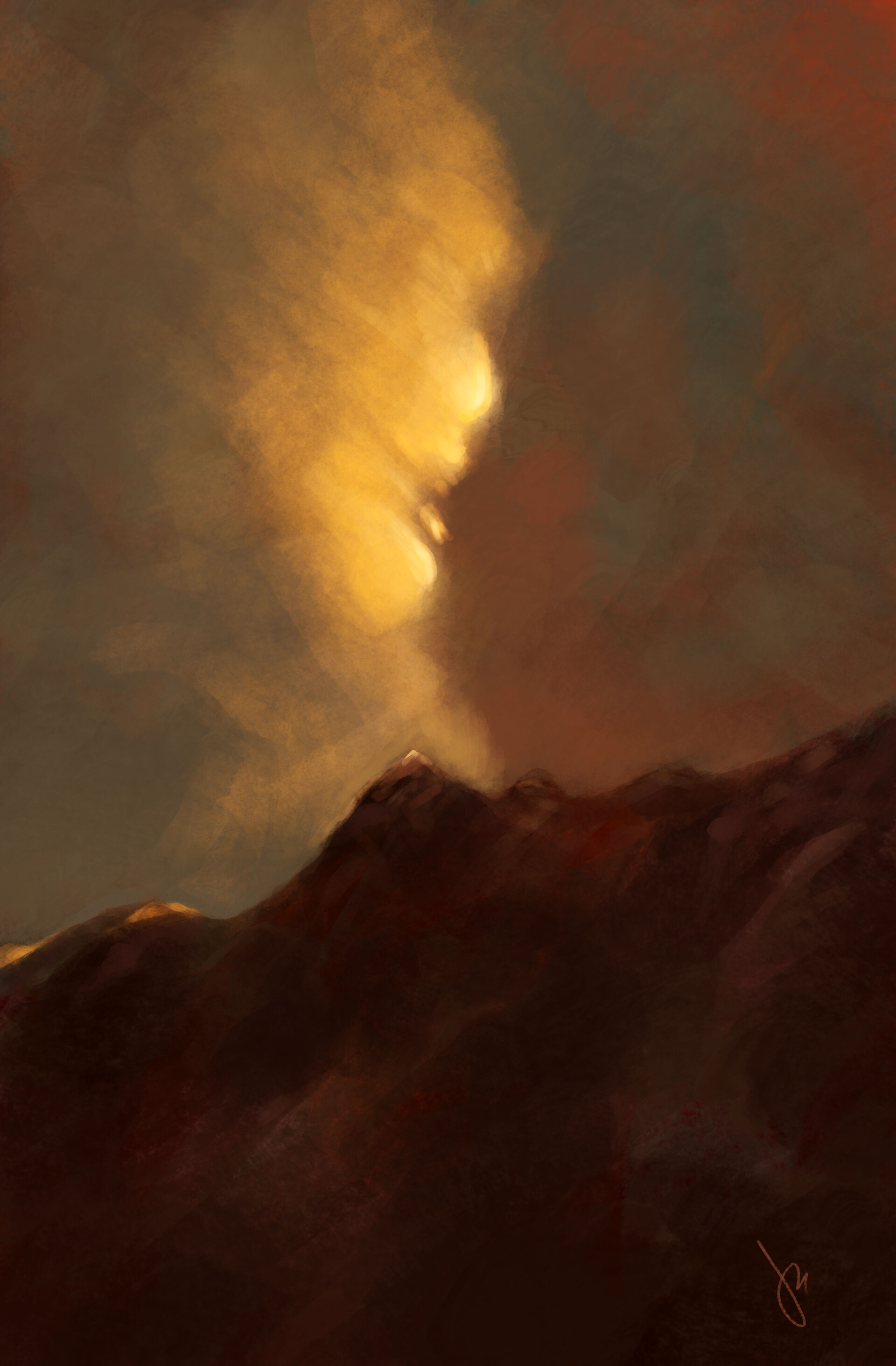 ArtStation - Dust cloud 30 min