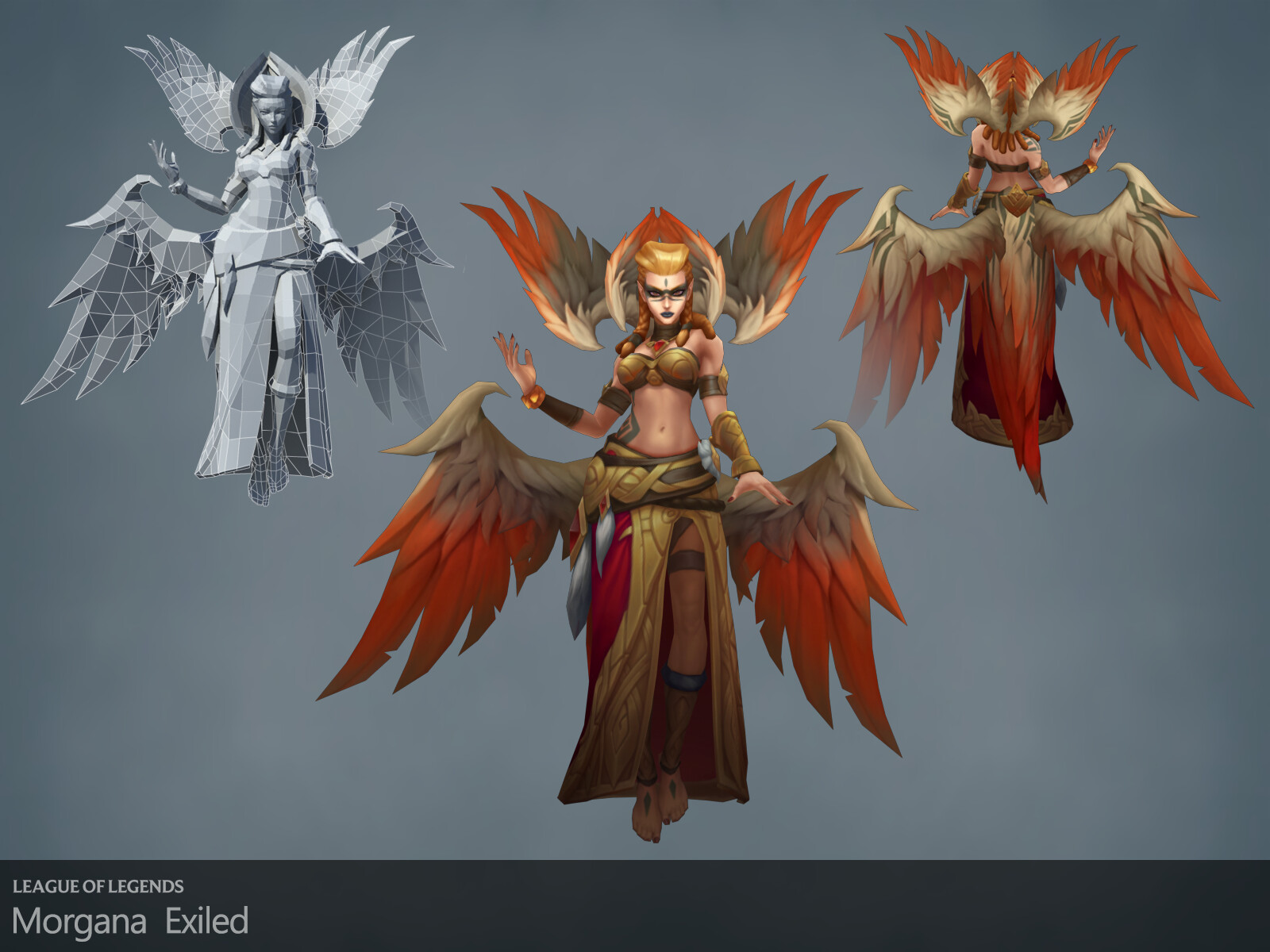 DragonFly Studio - Morgana 3D-skins for League of Legends