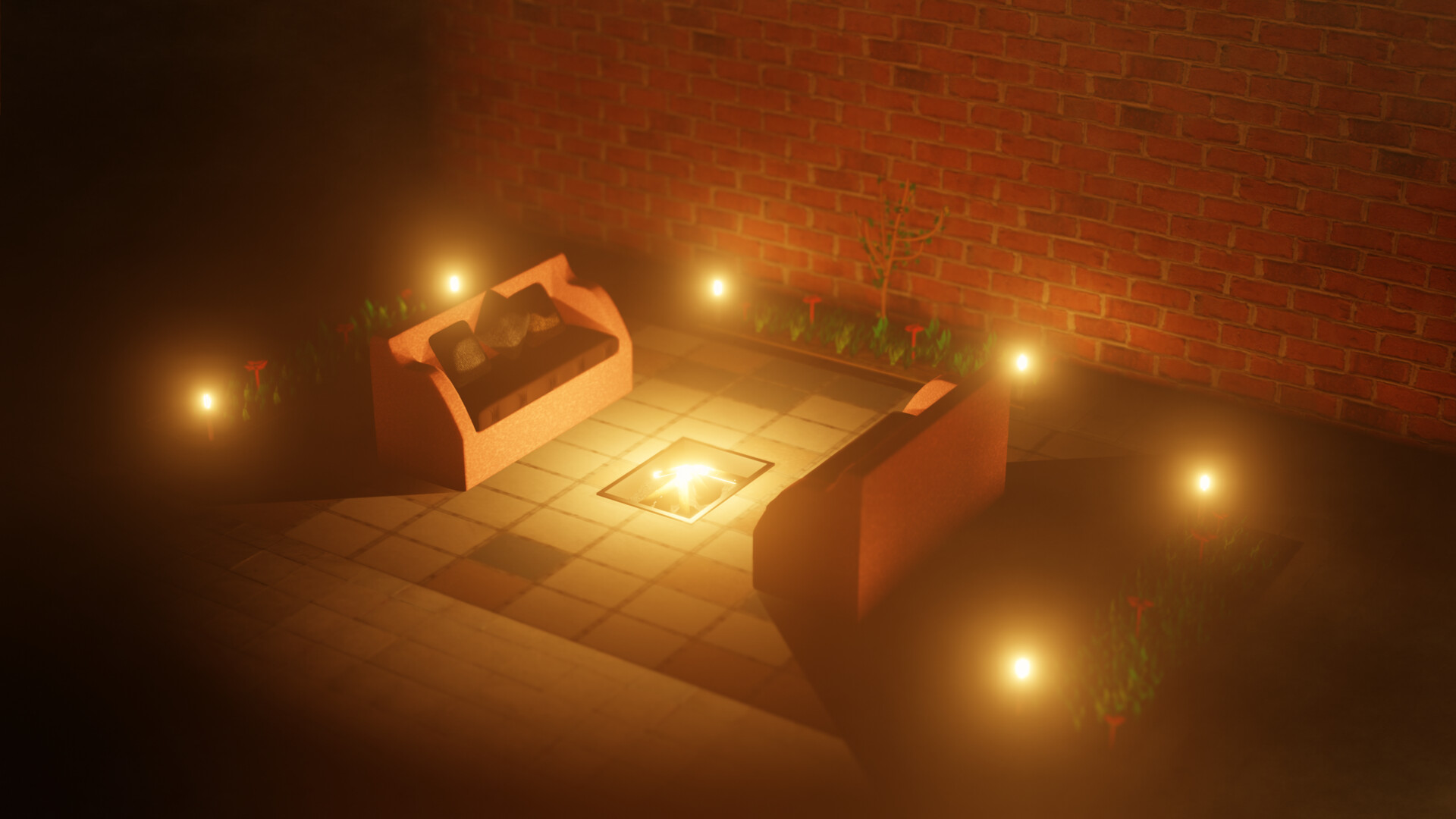 ArtStation - Fire Pit