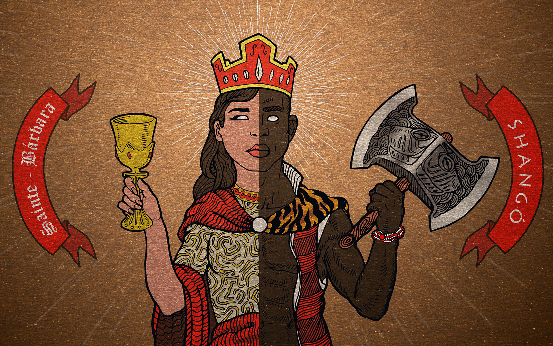 ArtStation - Santa Brárbara / Shangó