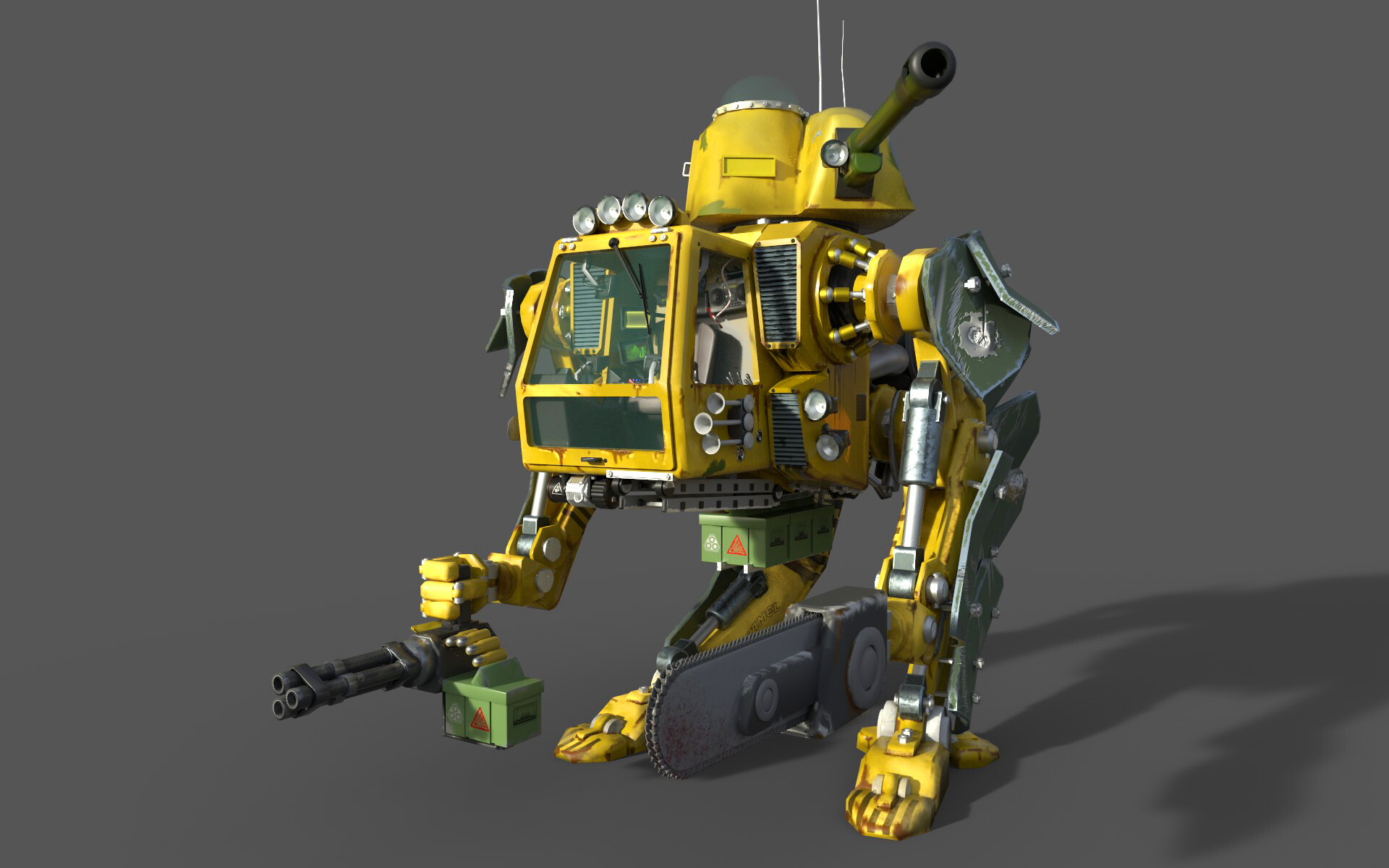 ArtStation - farmers mech