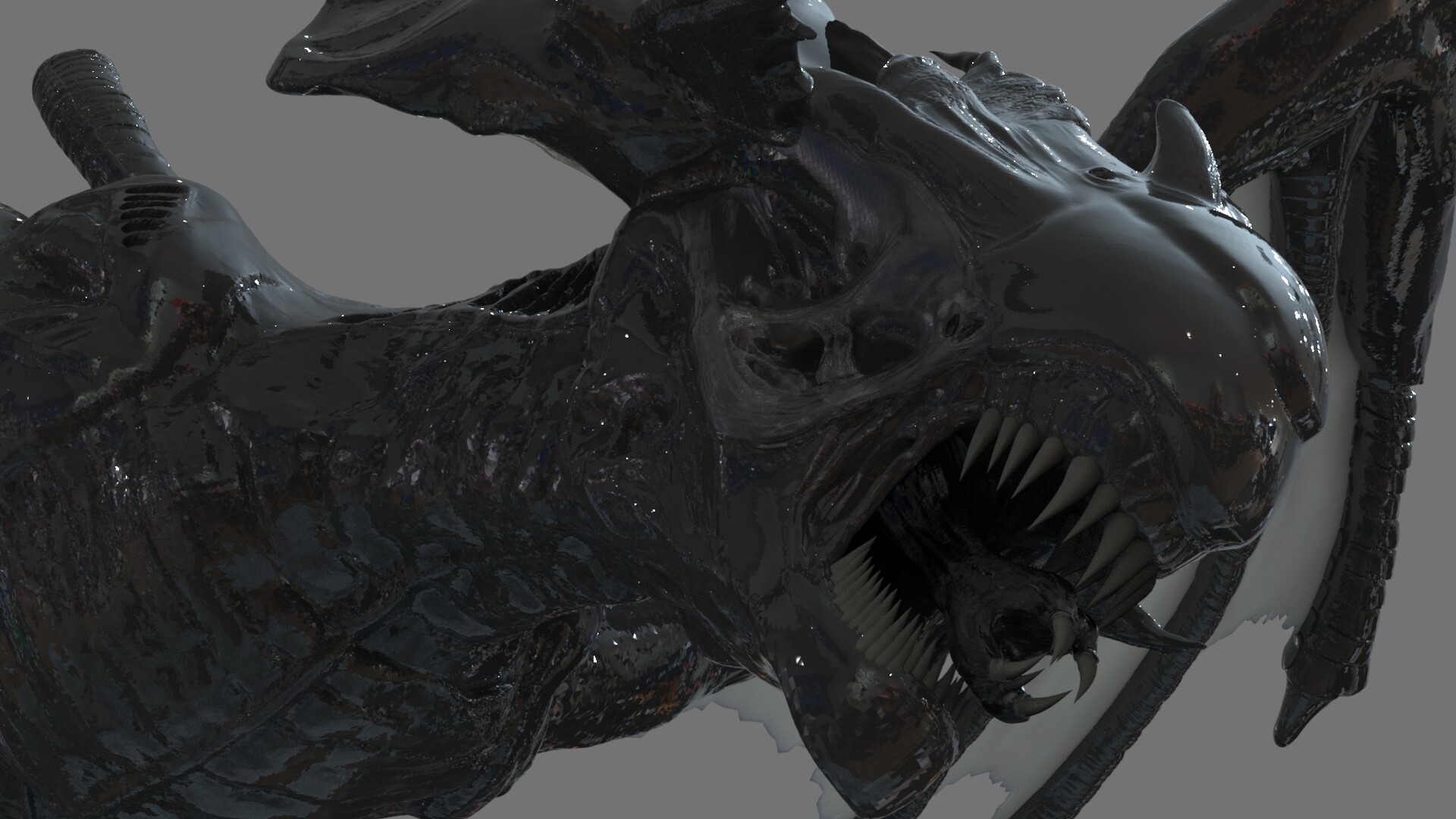 ArtStation - Xenomorph Dragon