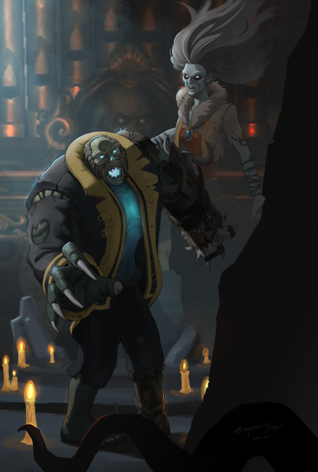 Benjamin Tang - World of Warcraft - Lord and Lady Waycrest