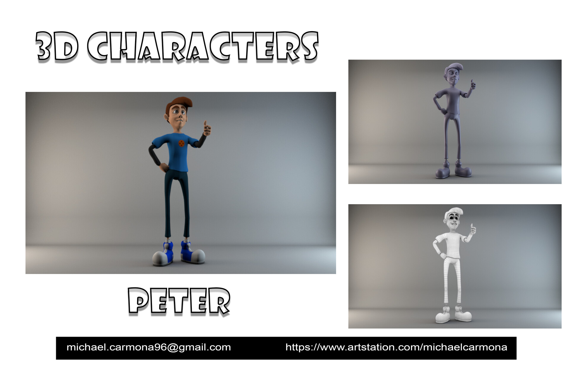 ArtStation - Peter 3D Model