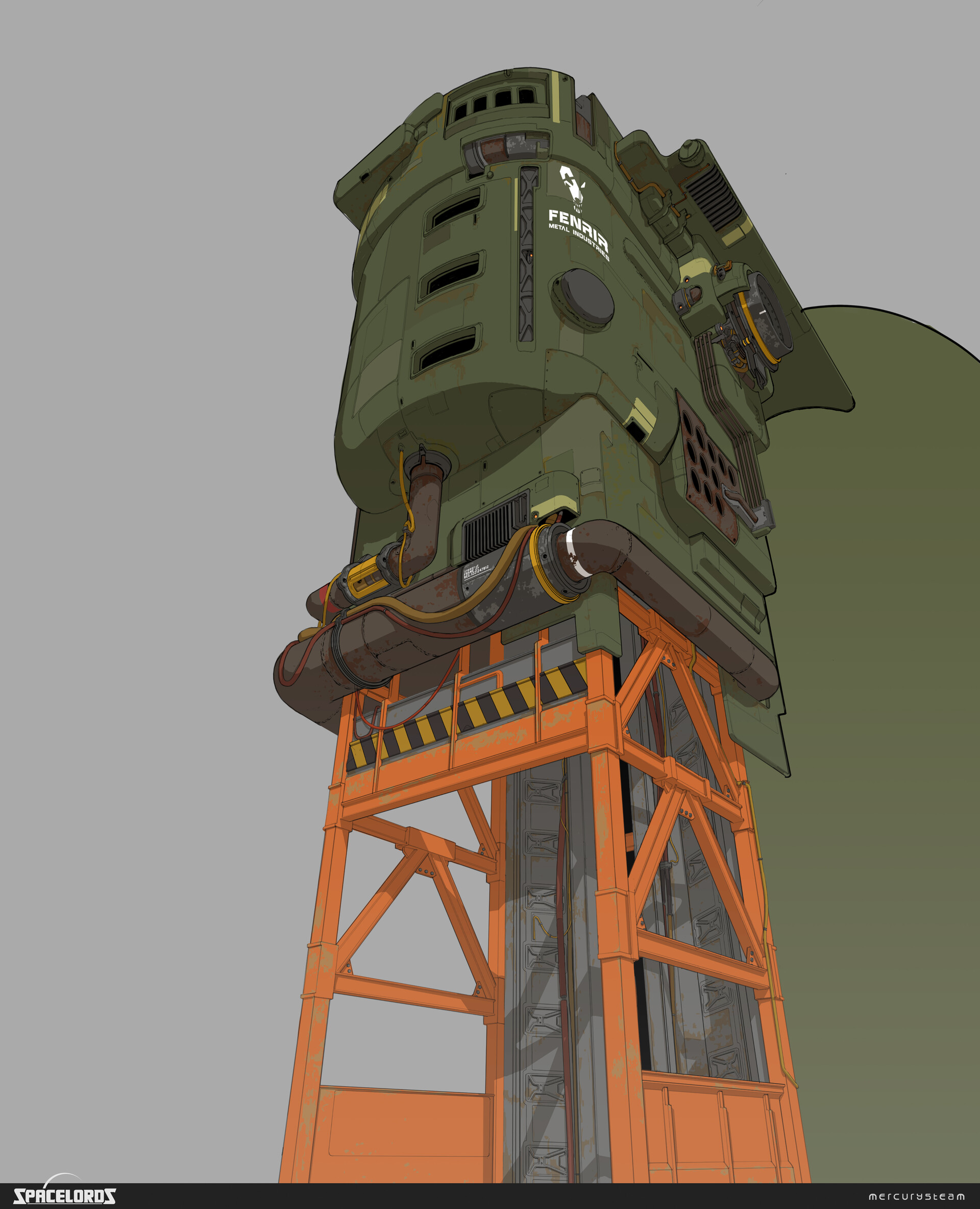 ArtStation - Spacelords - Props and structures