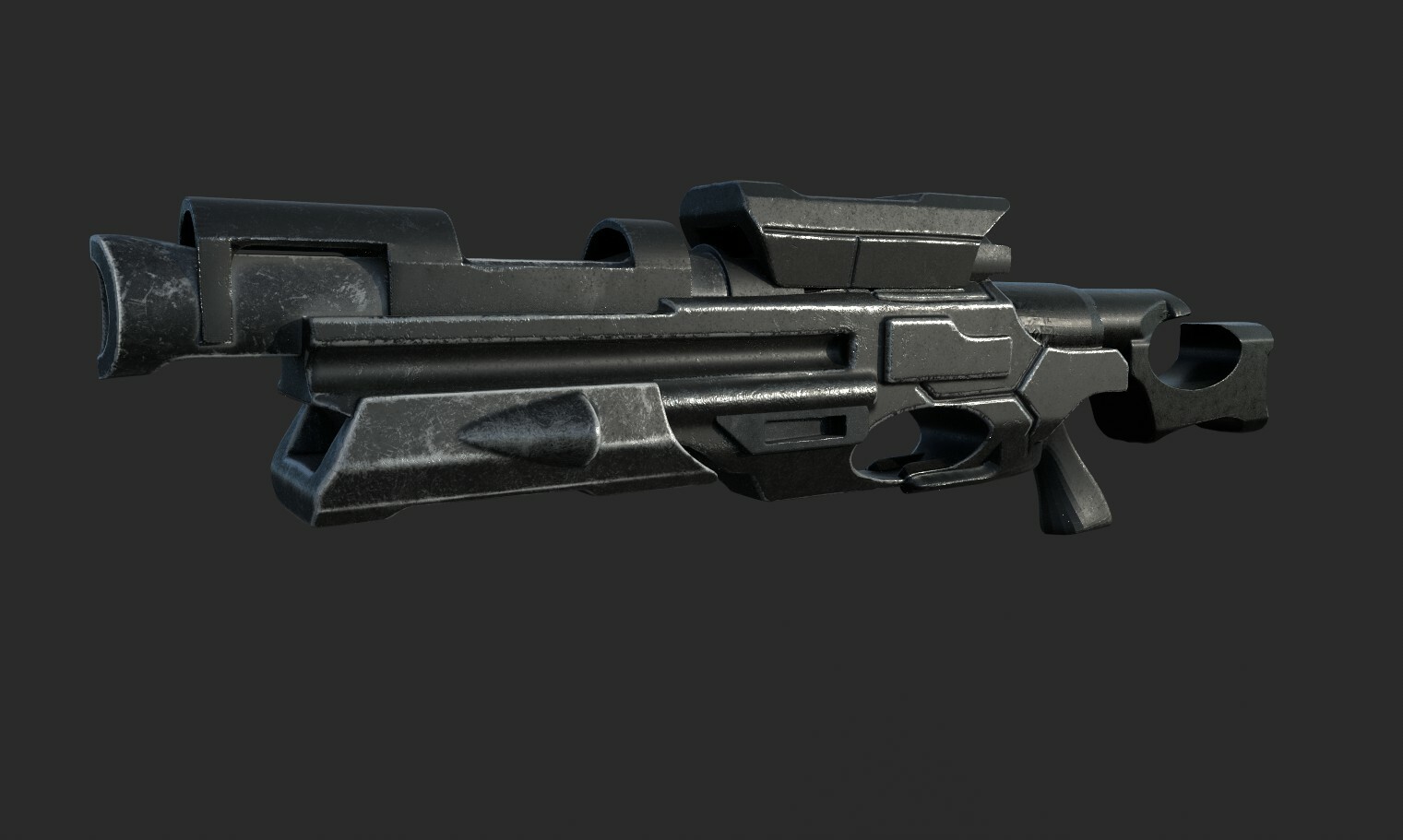 ArtStation - Sci fi rifle concept