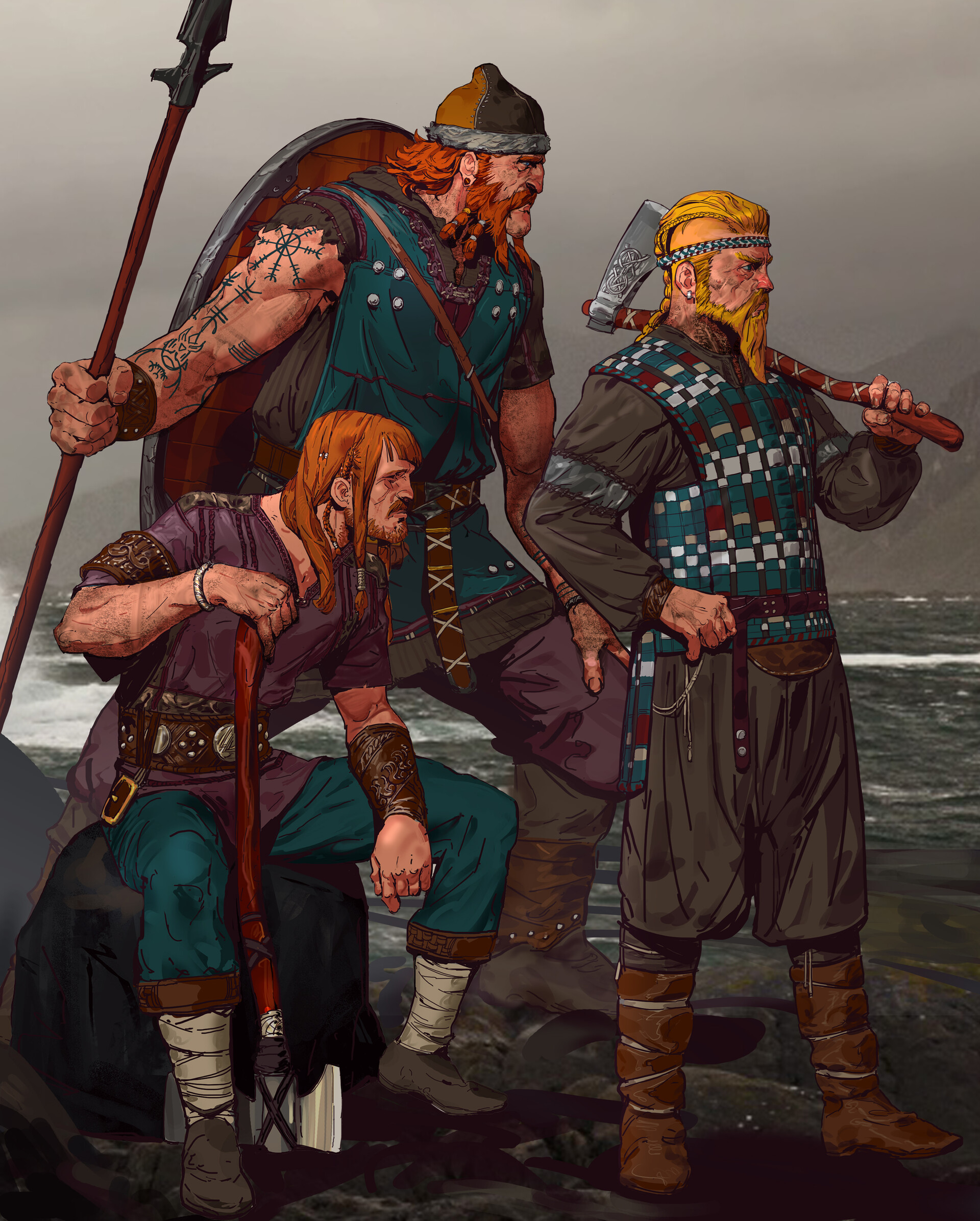 ArtStation - Vikings.