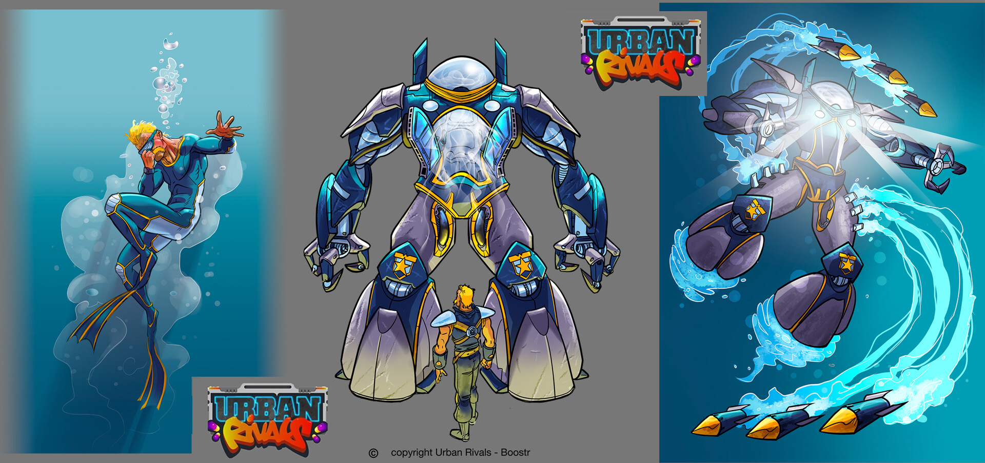 ArtStation - Statam clan Sentinel fro Urban Rivals