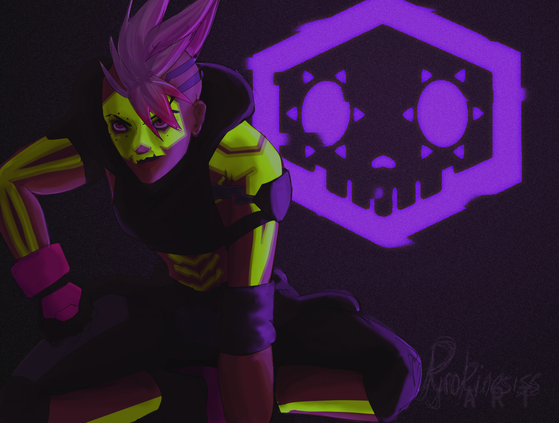 ArtStation - Los Muertos (Sombra, Overwatch)