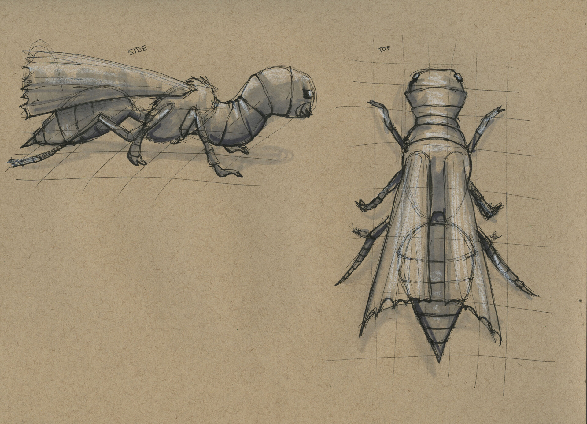 ArtStation - Insect Creature Design