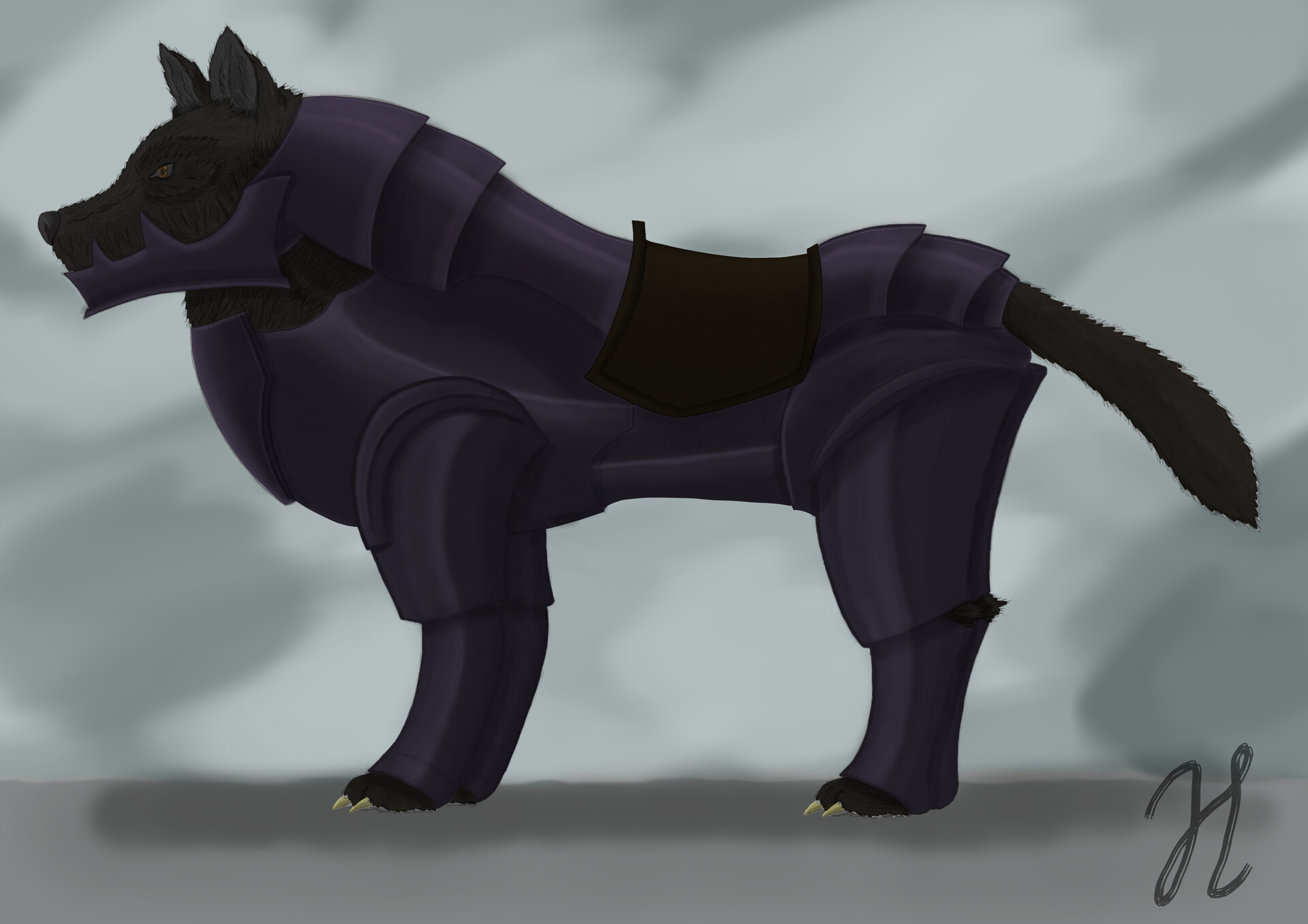 ArtStation - Warg Mount Concept