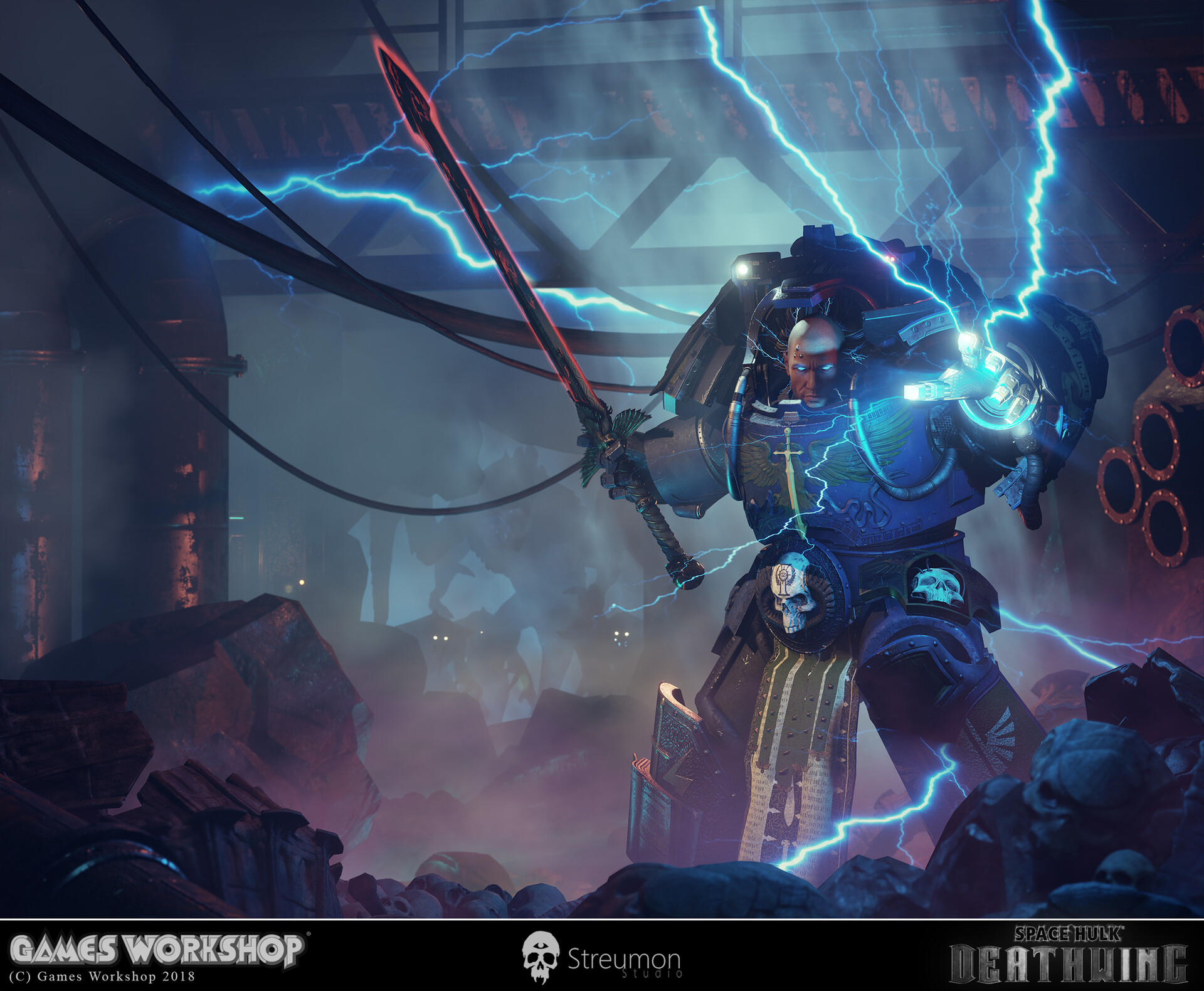 ArtStation - SpaceHulk Deathwing - Librarian