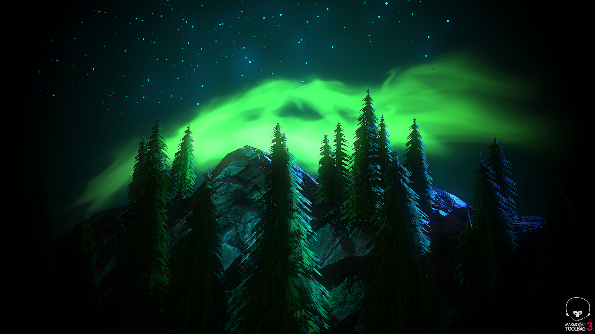 ArtStation - BC Northern Lights