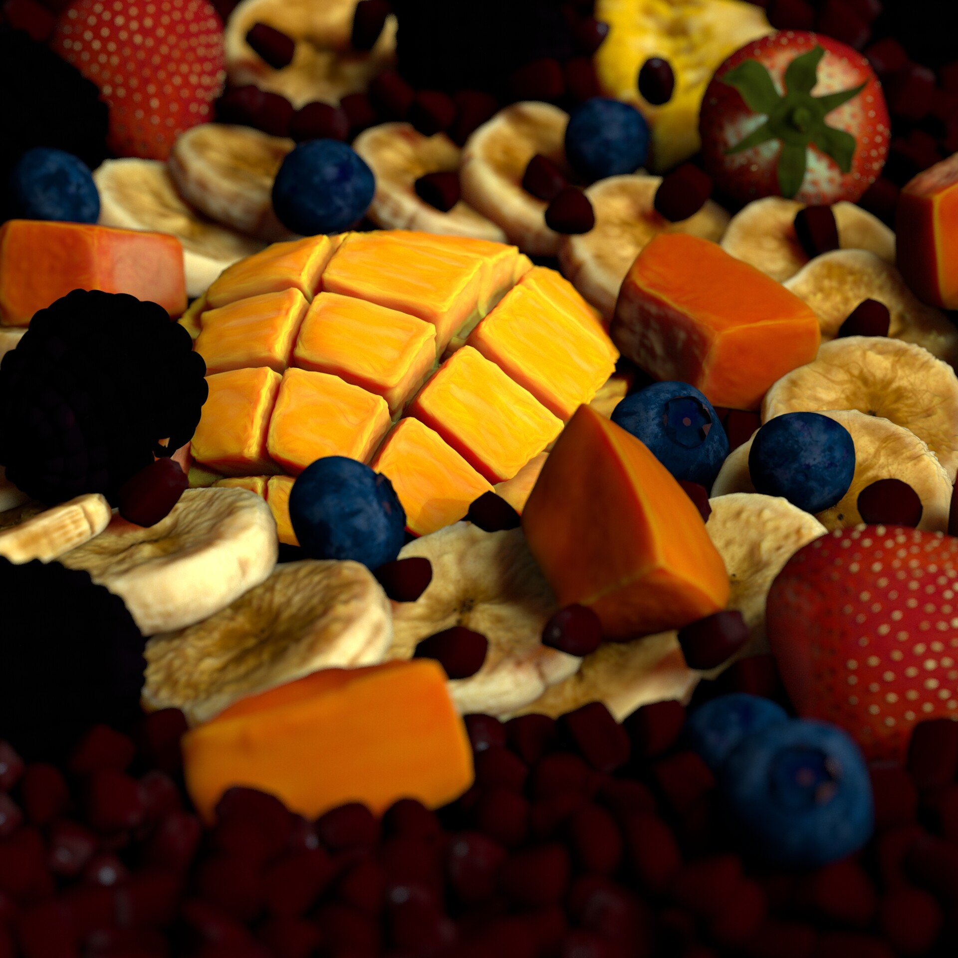 Veda Prashanth - Fruits