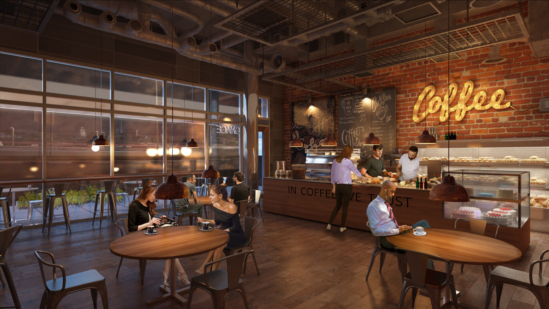 Rudhra Senapati - Cafeteria Rendering