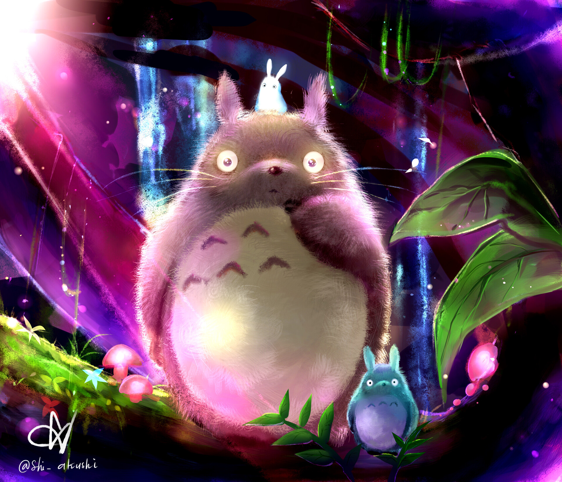 ArtStation - My Neighbourhood Totoro