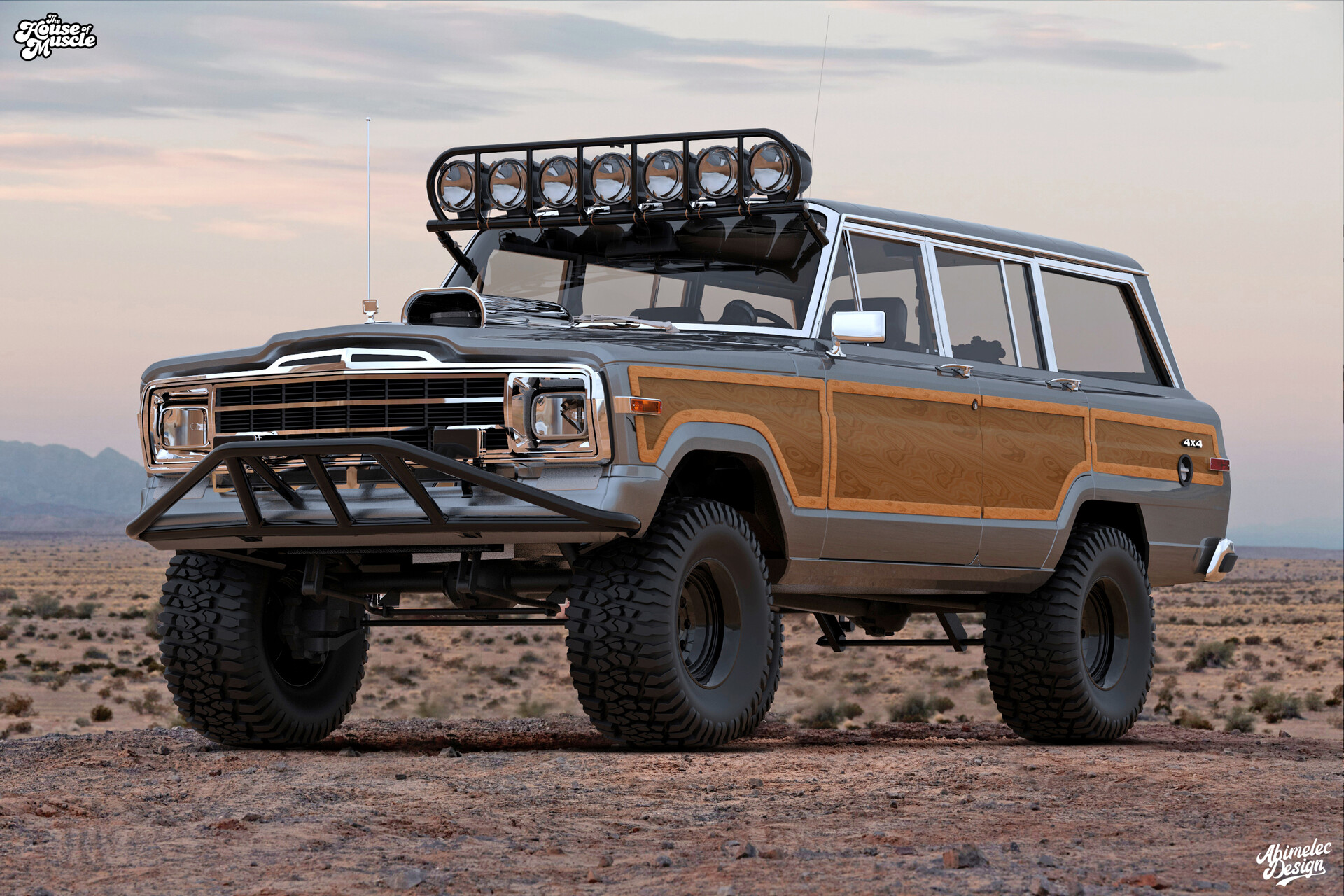 ArtStation - Mike Musto's Jeep Wagoneer