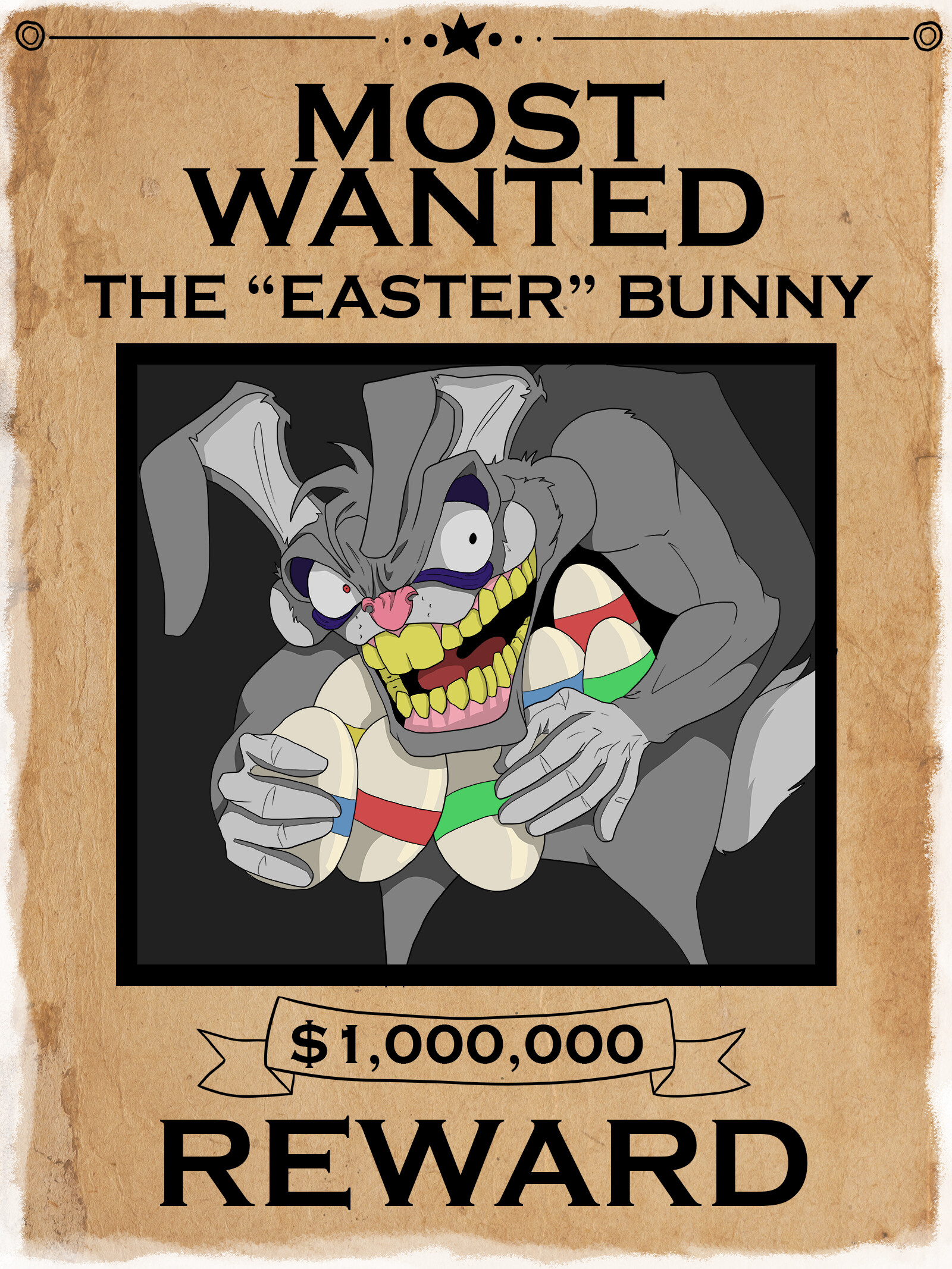 ArtStation - Wanted! The Easter Bunny