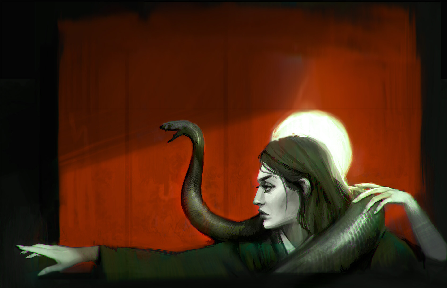ArtStation - snake woman