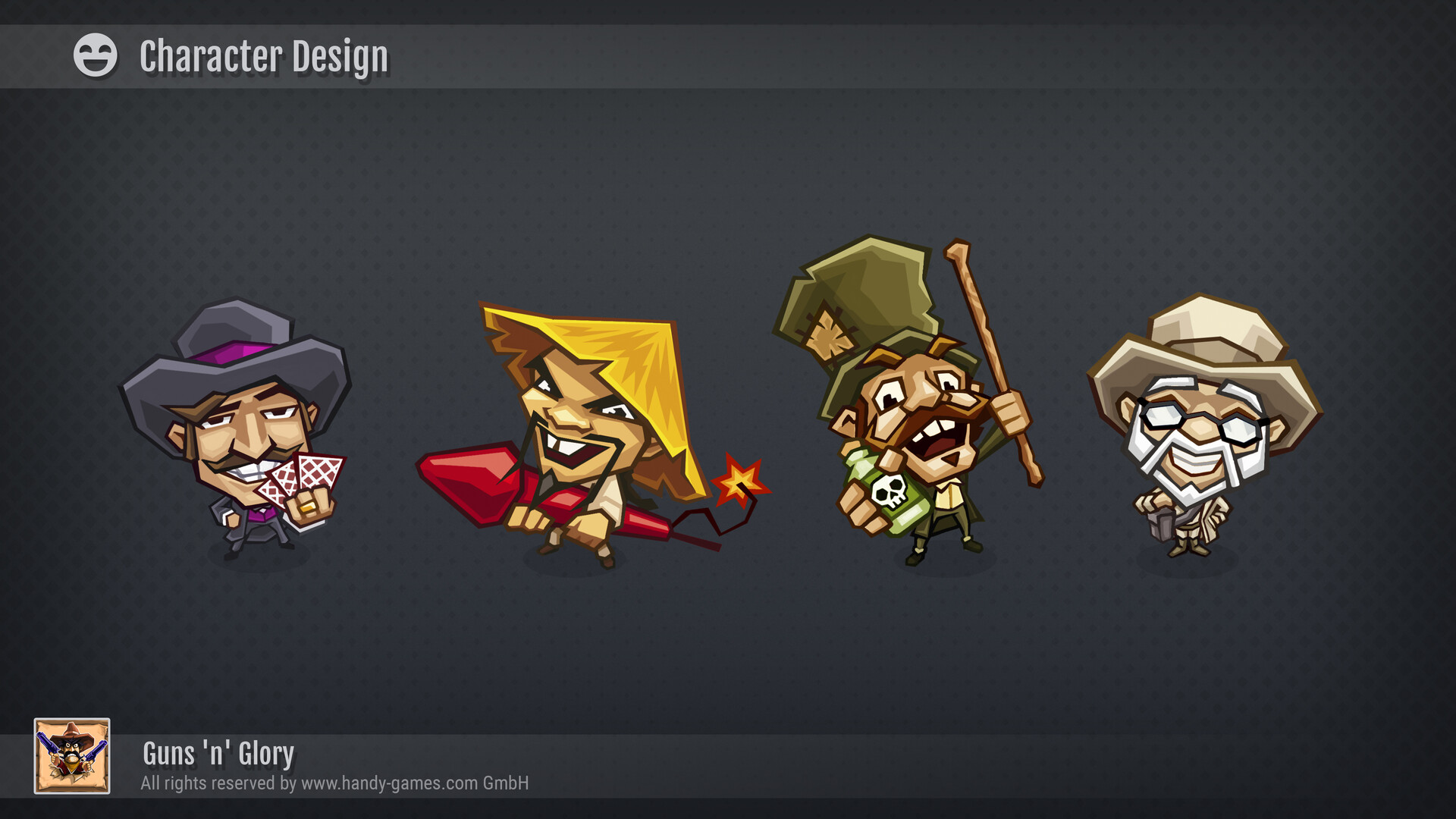 ArtStation - Guns 'n' Glory - Character Designs