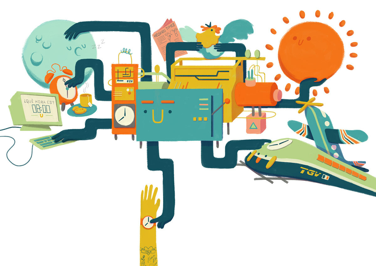 ArtStation - The Atomic Clock