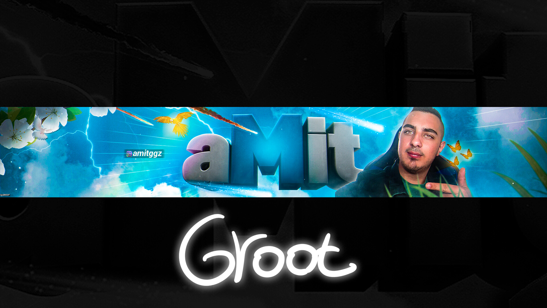 ArtStation - New banner clientwork for aMit