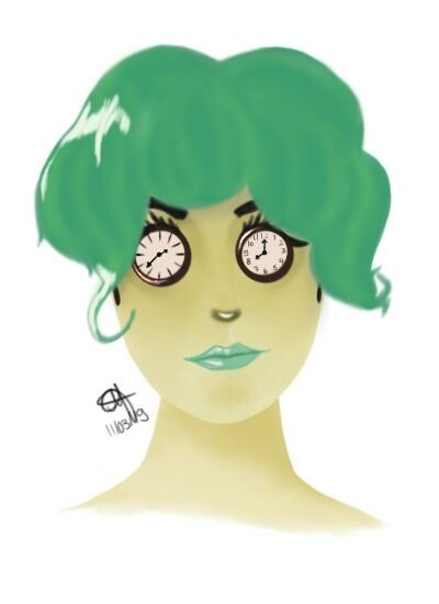 ArtStation - Clock girl