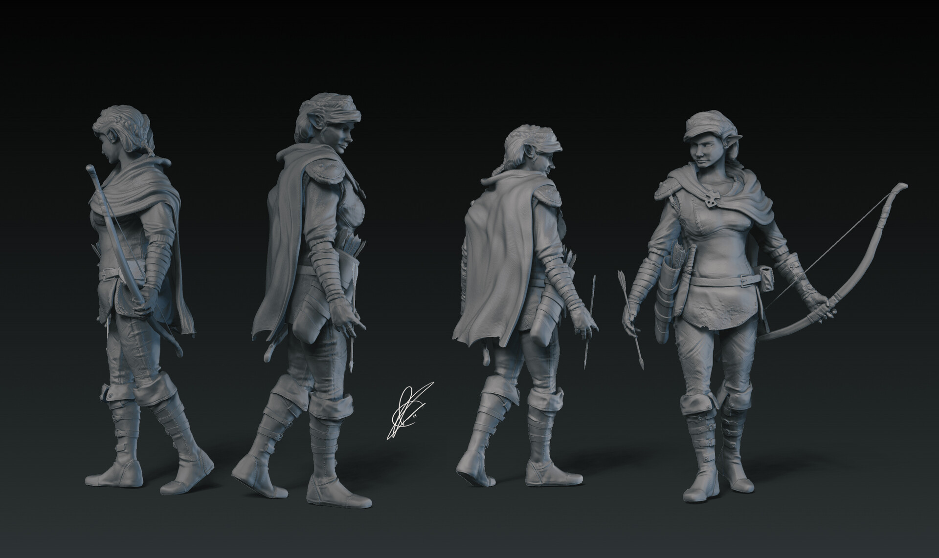 ArtStation - 3D Elf Sculpt