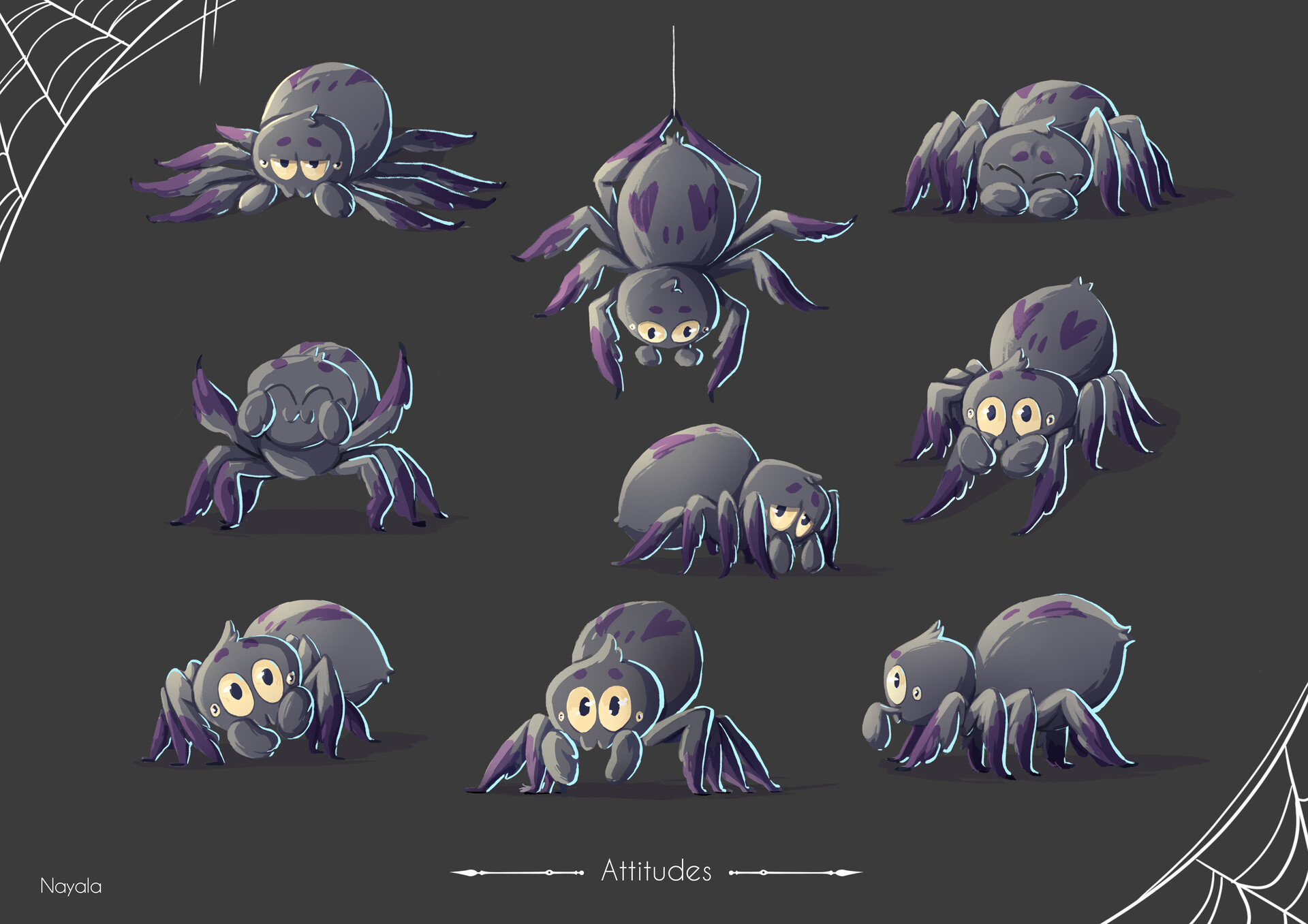 ArtStation - The spider - "Au Fil du Temps" short film