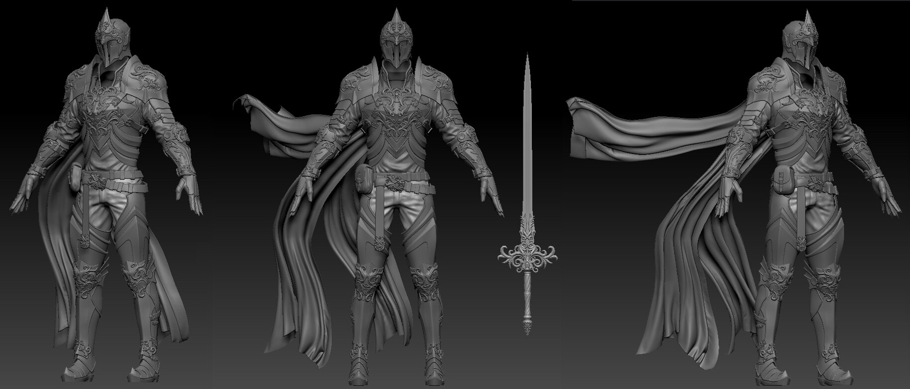 Sang Hoon Kim - Dual-sword Knight