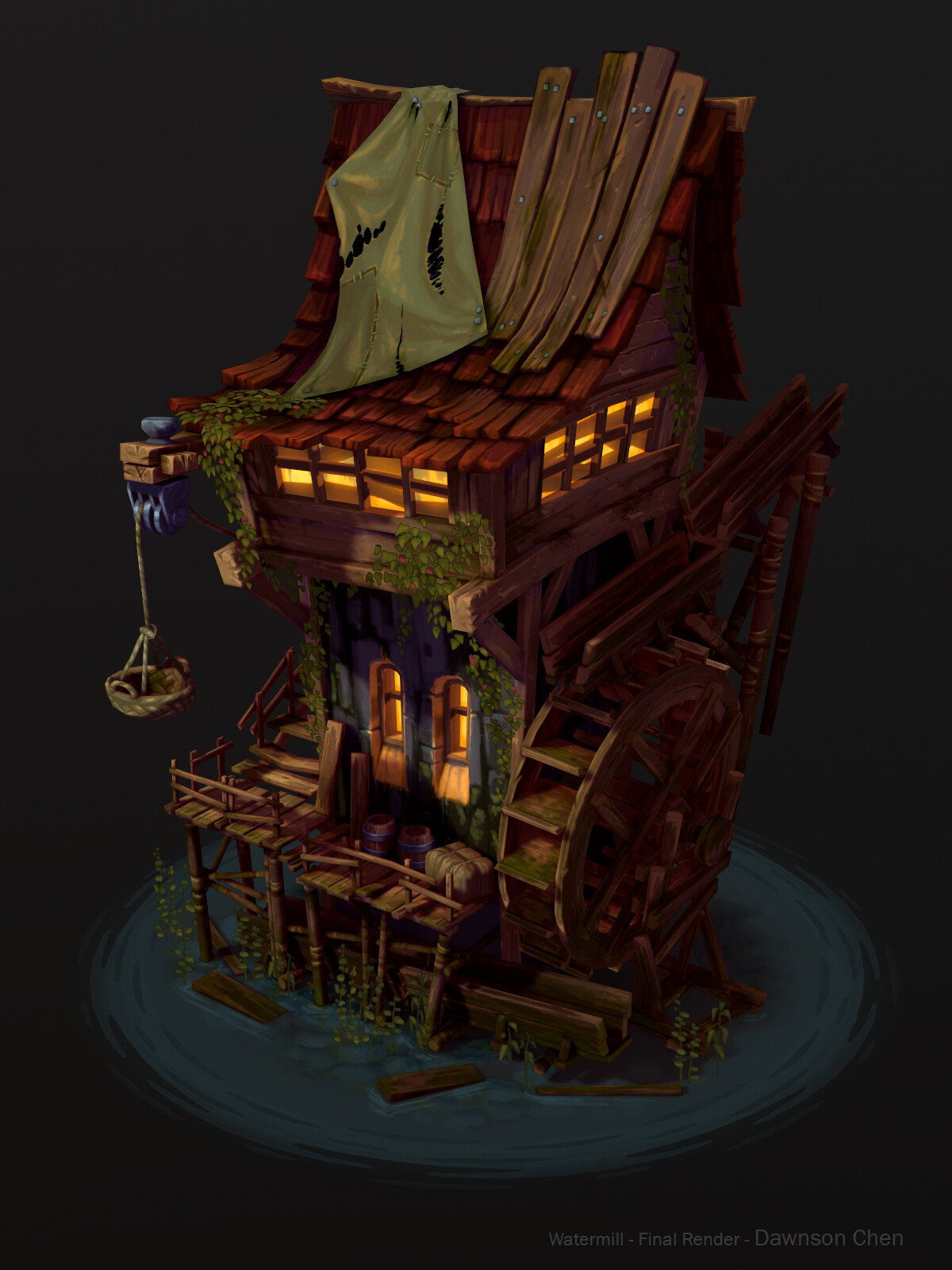 ArtStation - Watermill