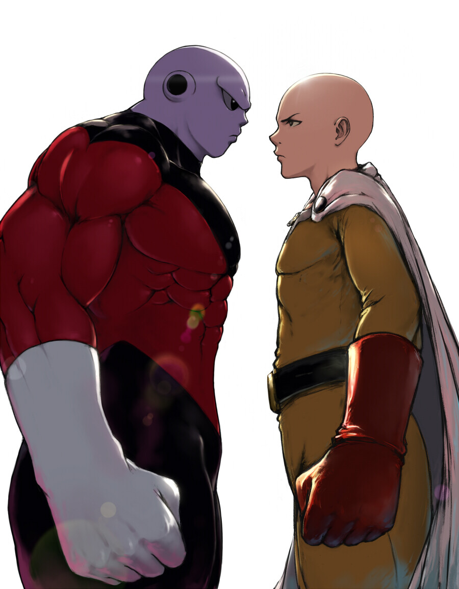 ArtStation - Jiren VS Saitama