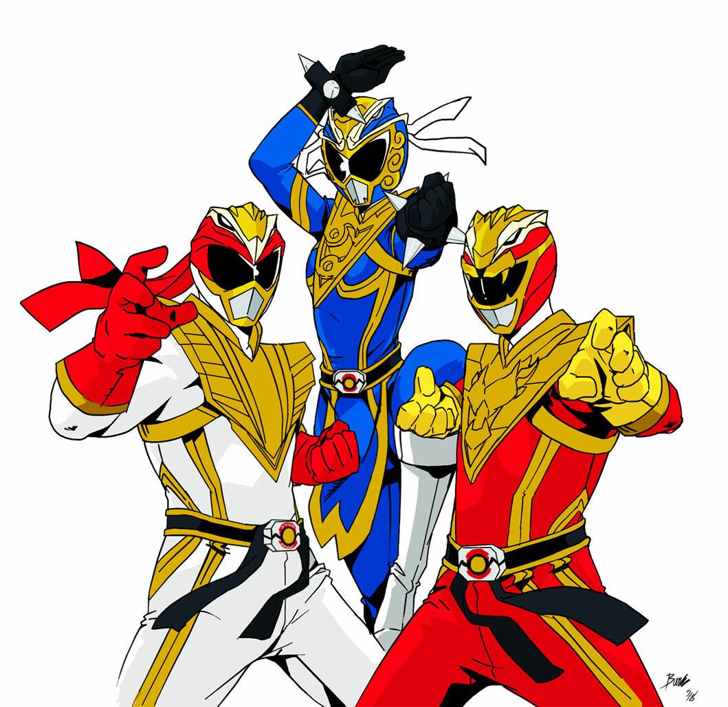 Terrence Burks - Street Fightin' Power Rangers